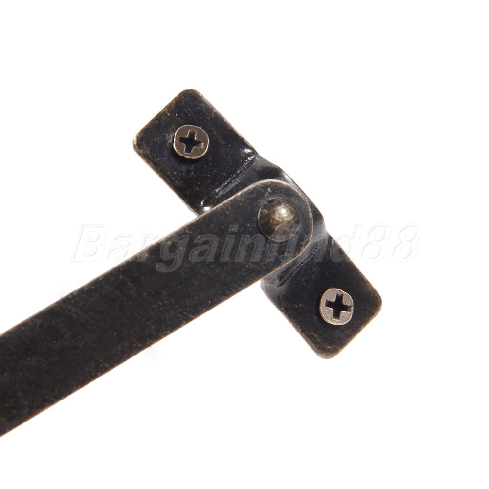 2pcs Furniture Chest Hinge Jewelry Box Lid Display Support Cabinet Stay ...